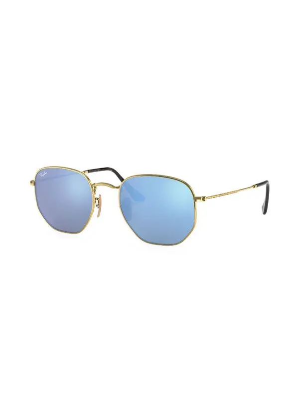 Ray-ban Hexagonal Sunglasses - Gold