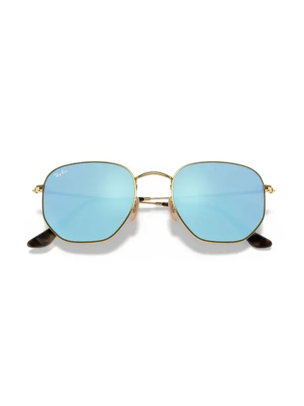 Ray-ban Hexagonal Sunglasses - Gold