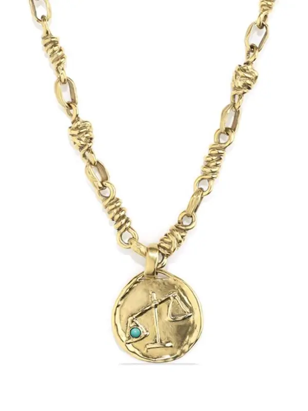 GOOSSENS Talisman Libra Medallion Necklace
