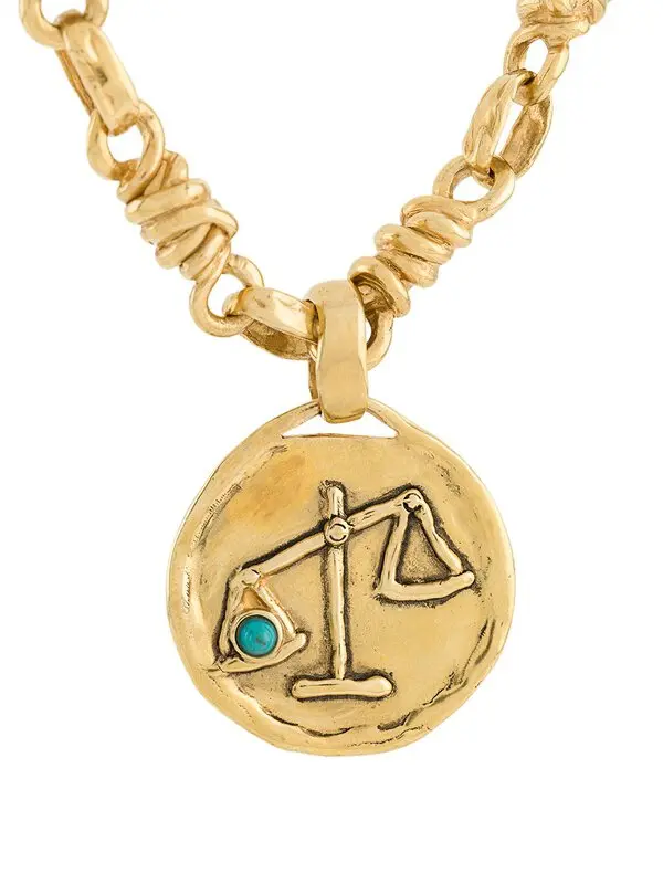 GOOSSENS Talisman Libra Medallion Necklace