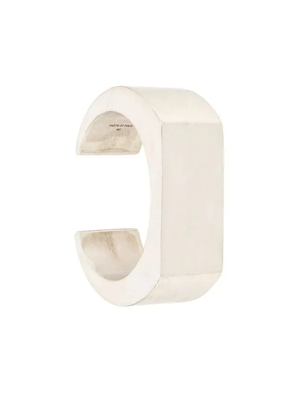 PARTS OF FOUR Crescent Plane Cuff - Silver