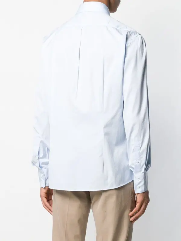 Brunello Cucinelli Spread Collar Shirt