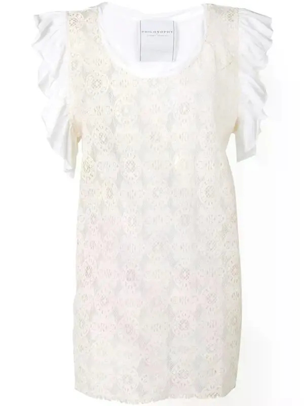 Philosophy Di Lorenzo Serafini Embroidered Top