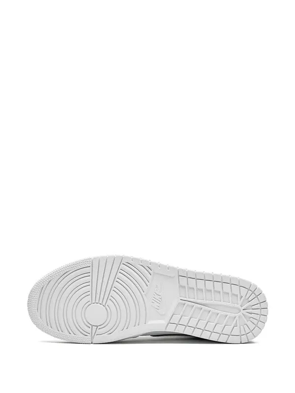 JORDAN Air 1 Mid Iridescent Outline Sneakers - White