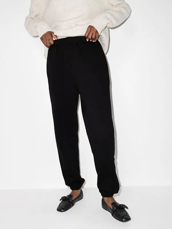LES TIEN Tapered Cotton Track Pants