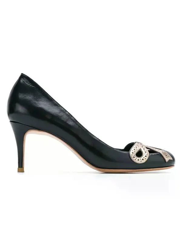STUDIO CHOFAKIAN Leather Pumps