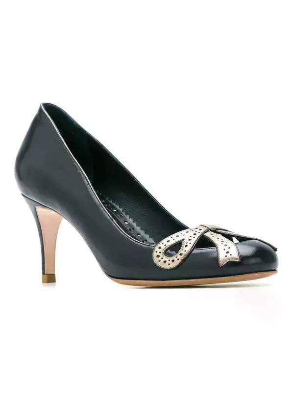 STUDIO CHOFAKIAN Leather Pumps