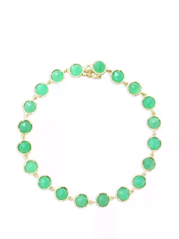 Irene Neuwirth Chrysoprase Bezel-set Bracelet - Gold