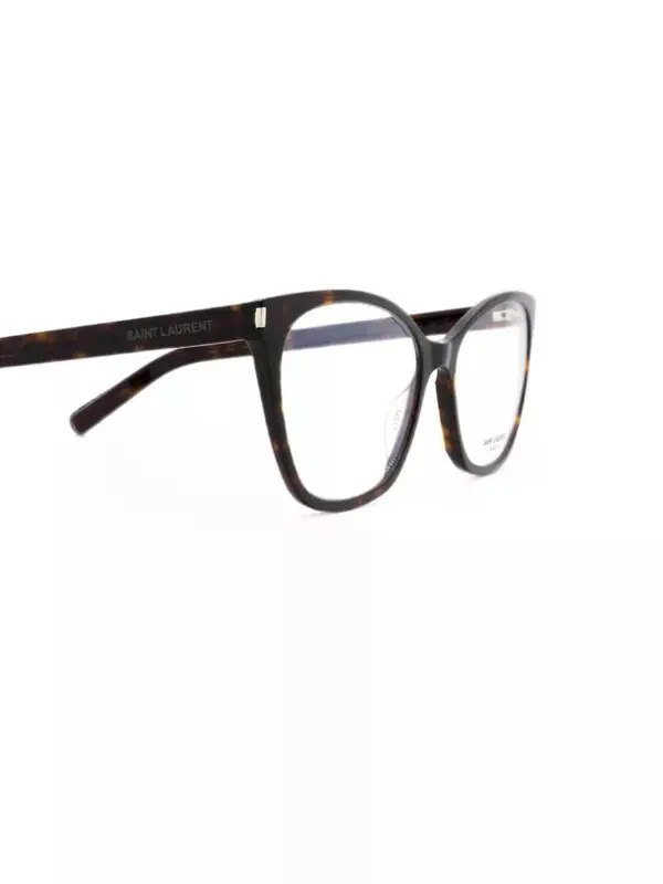 Saint Laurent Tortoiseshell Acetate Glasses