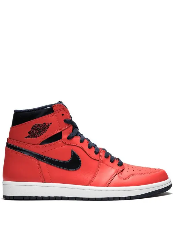 JORDAN Air 1 Retro High Og David Letterman Sneakers - Red