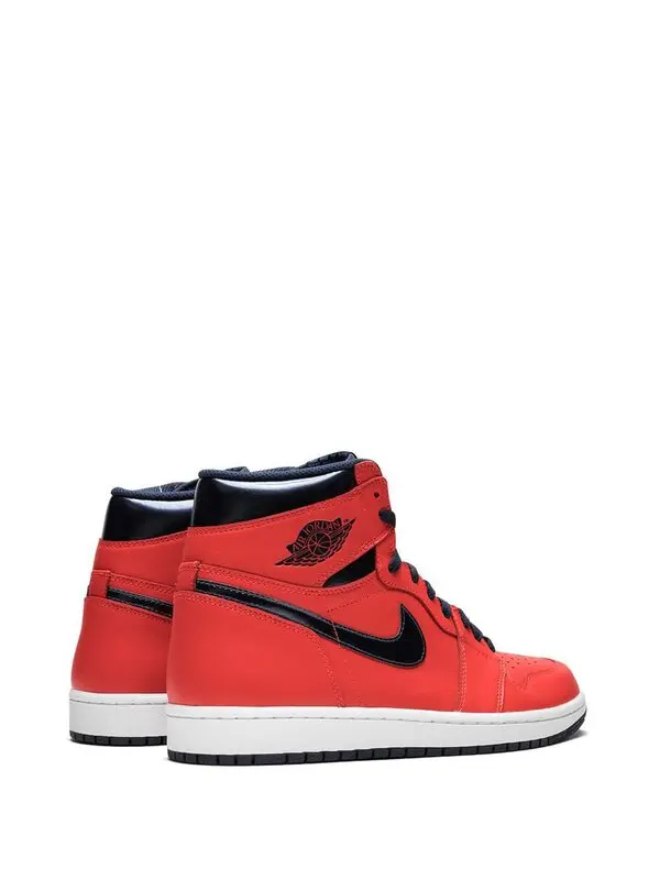 JORDAN Air 1 Retro High Og David Letterman Sneakers - Red