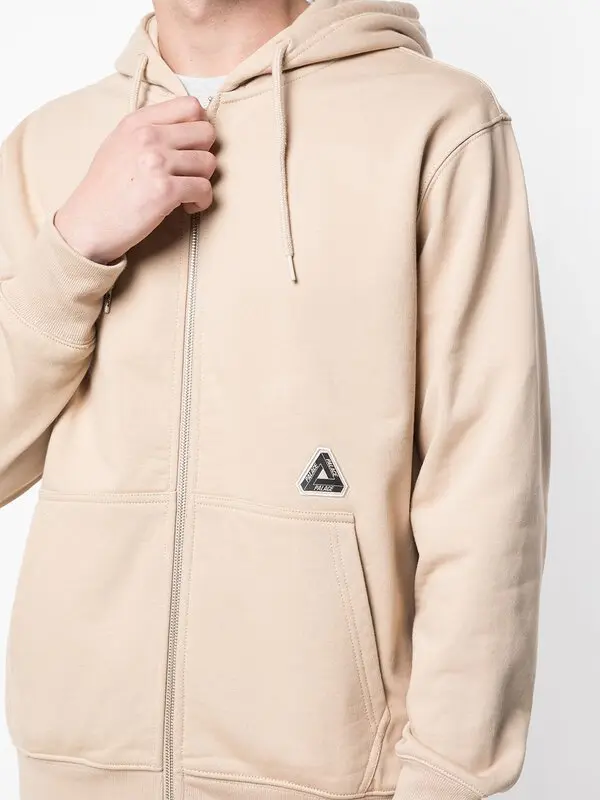 PALACE Sofar Zip-up Hoodie - Neutrals