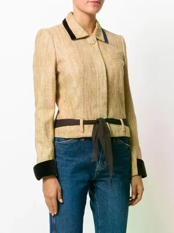 John Galliano Tied Waist Jacket