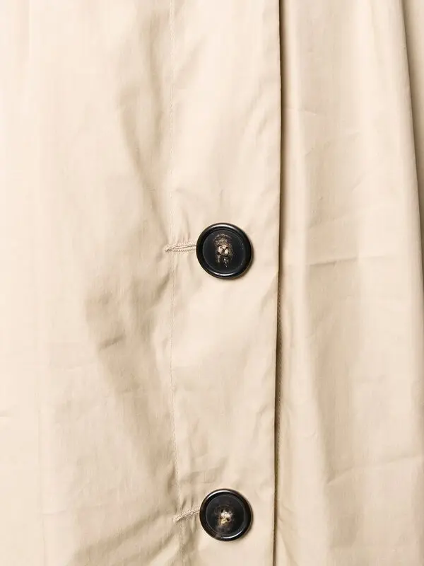 PATOU Flared Belted Trench Coat