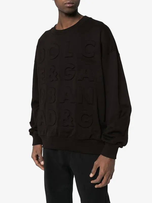 Dolce & Gabbana Embroidered Logo Sweatshirt