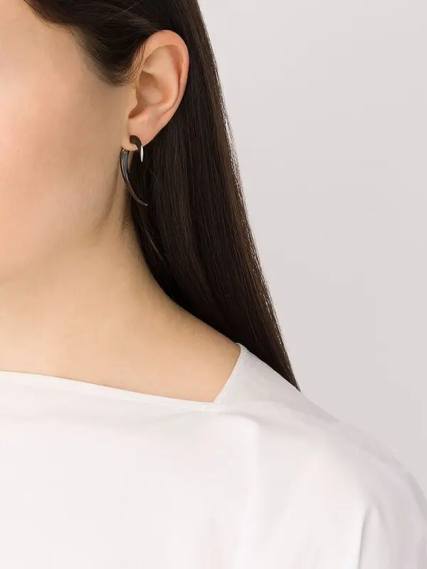 SHAUN LEANE Hook Earrings - Silver