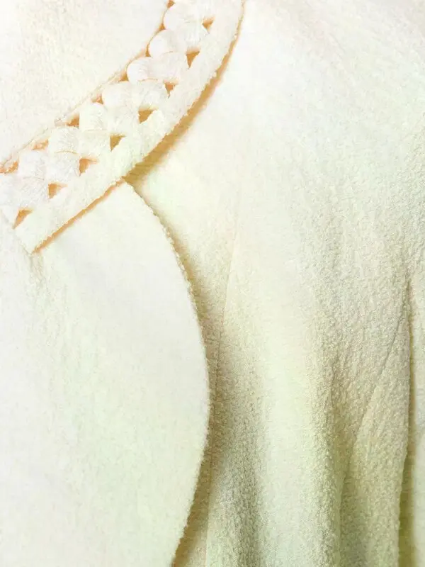 John Galliano Cut-out Detail Fitted Blazer