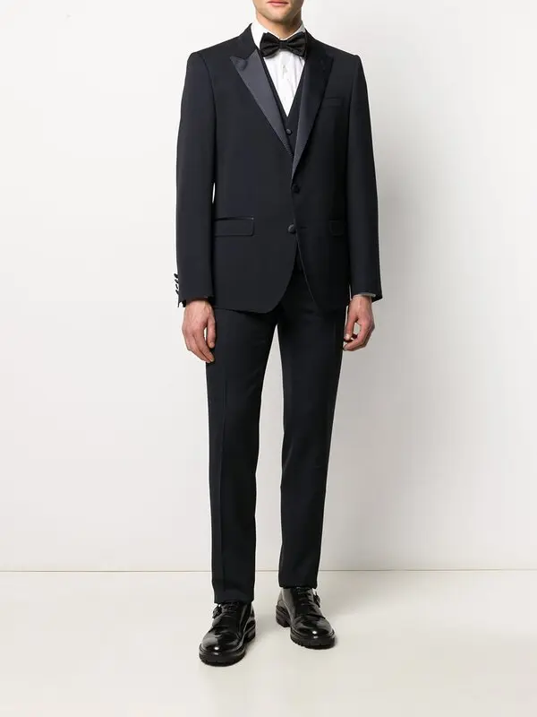 Dolce & Gabbana Martini-fit Wool-silk Tuxedo Suit - Blue