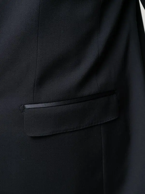 Dolce & Gabbana Martini-fit Wool-silk Tuxedo Suit - Blue