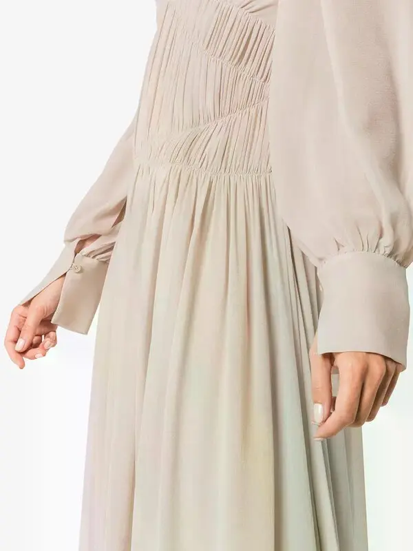 Stella McCartney Carleigh V-neck Maxi Dress