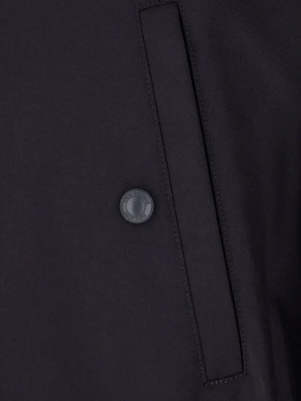Thom Browne 4-bar Bomber Jacket - Blue