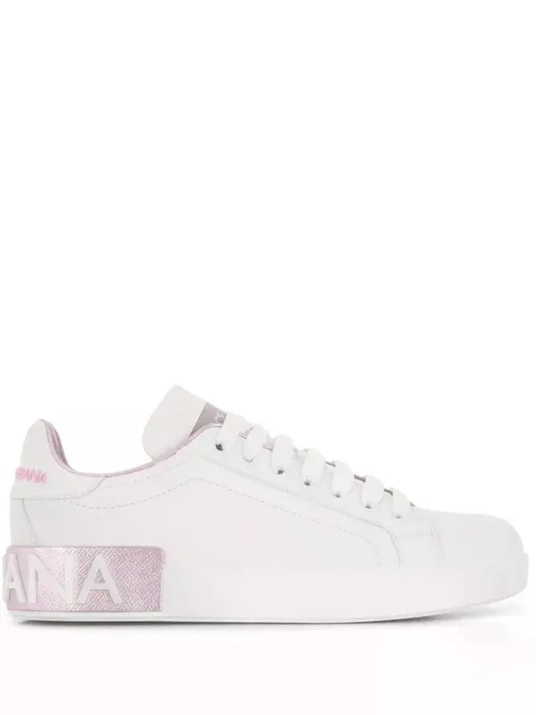 Dolce & Gabbana Portofino Leather Sneakers