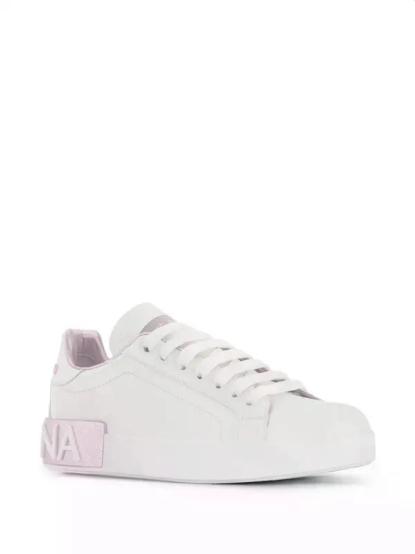Dolce & Gabbana Portofino Leather Sneakers