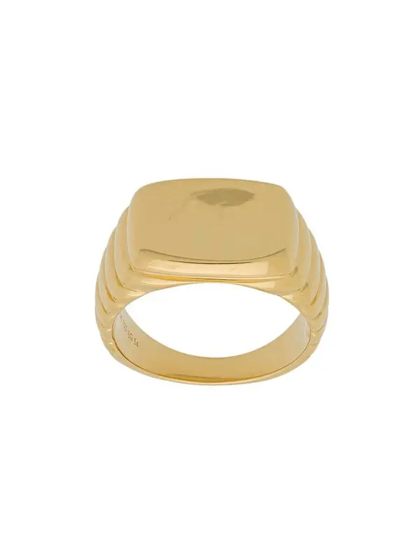 MARIA BLACK Shore Signet Ring - Gold