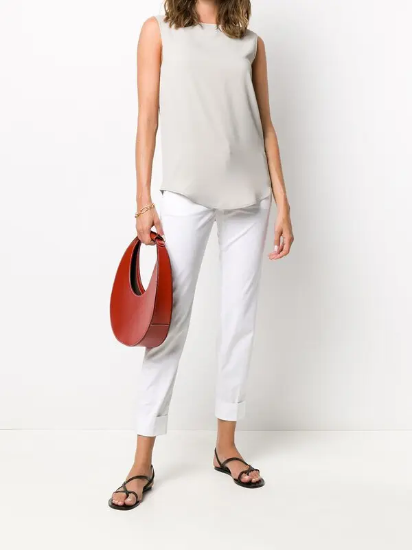 Fabiana Filippi Cropped Slim Fit Trousers