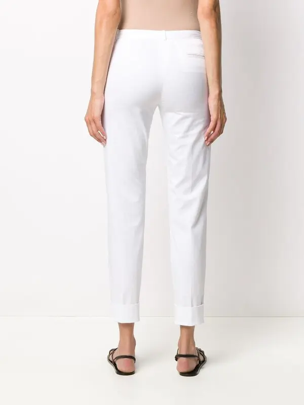 Fabiana Filippi Cropped Slim Fit Trousers