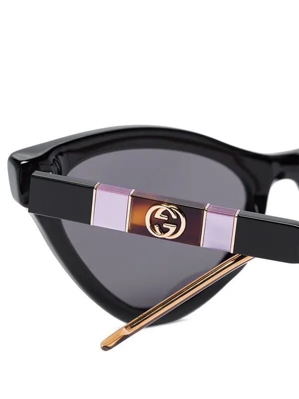 Gucci Gg Logo Cat-eye Sunglasses