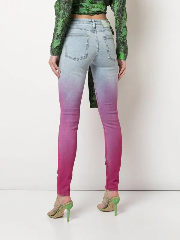 Off-White Faded Skinny Jeans