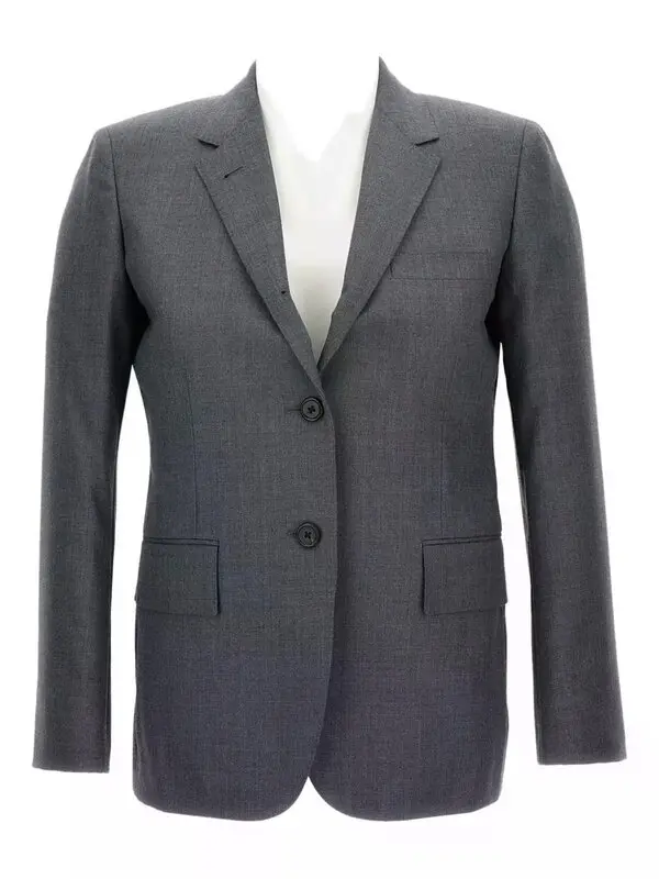 Thom Browne Super 120s Single-breasted Blazer - Grey