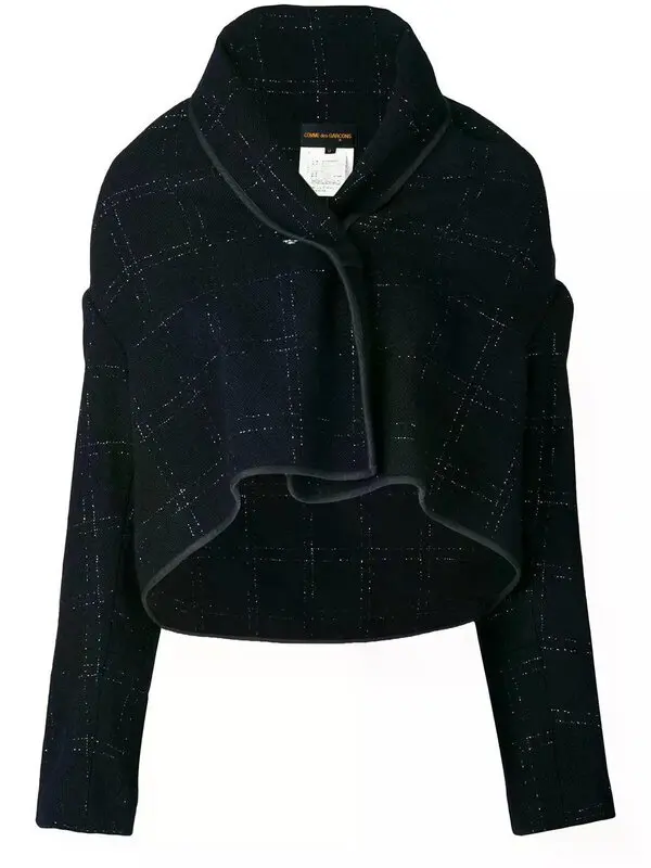 Comme Des Garçons Cropped Cape Jacket