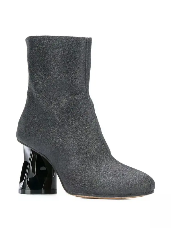 MAISON MARGIELA Glitter Ankle Boots