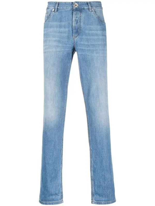 Brunello Cucinelli Straight Leg Jeans