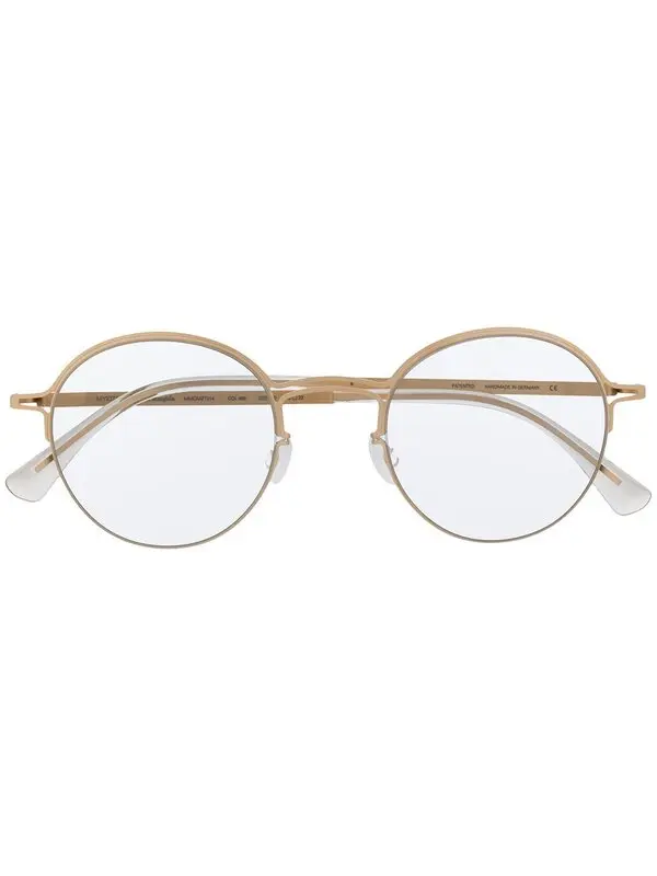 Mykita X Maison Margiela Craft Sunglasses - Gold | Editorialist