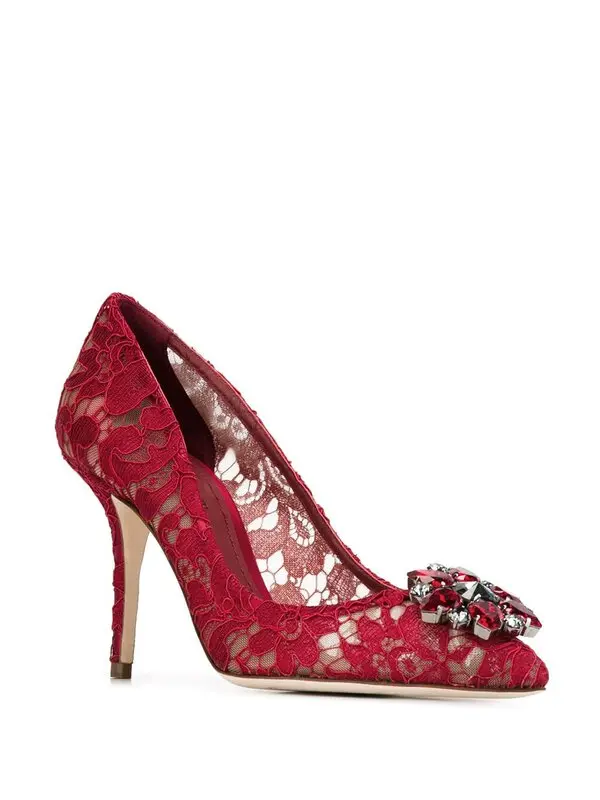 Dolce & Gabbana Pumps With Brooch Detail