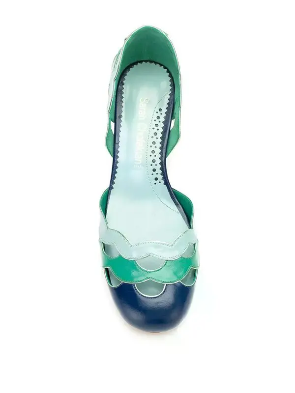 STUDIO CHOFAKIAN Leather Pumps - Blue