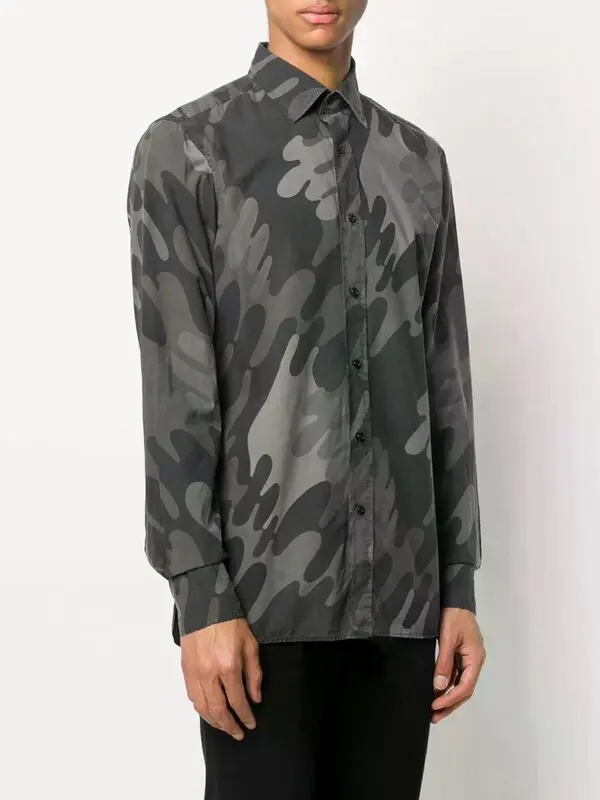 TOM FORD Printed Classic Shirt