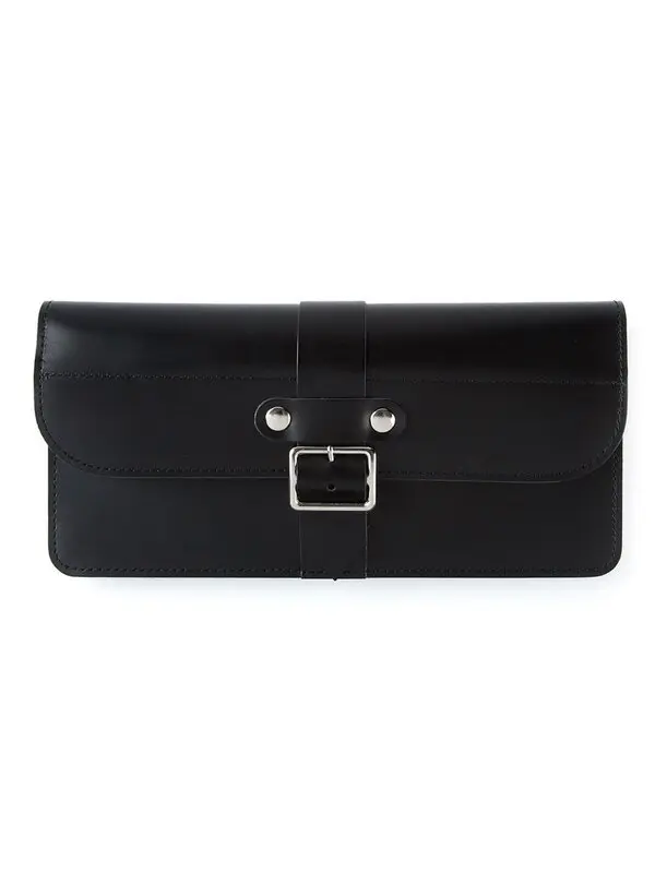 Comme Des Garçons Buckled Leather Wallet