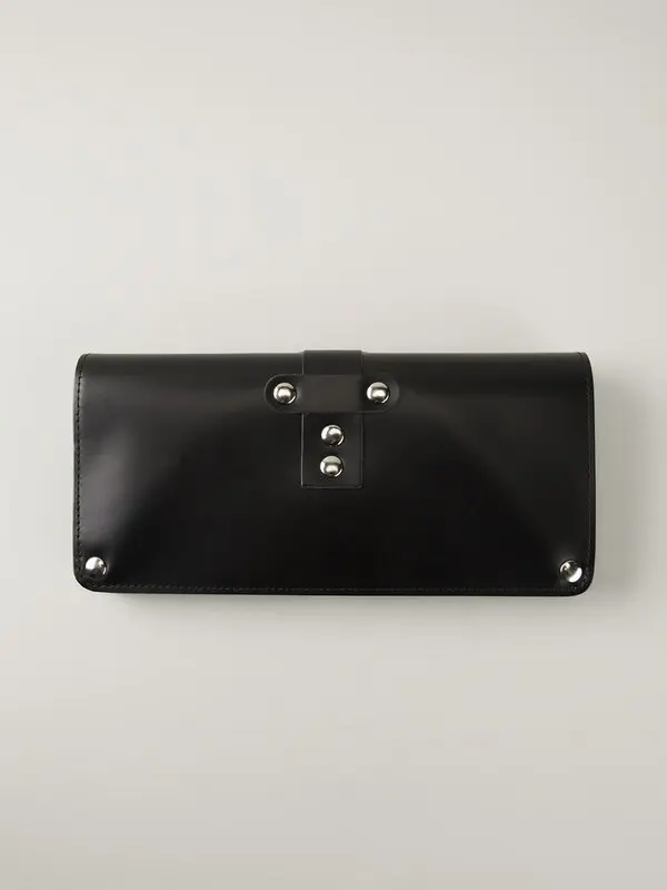 Comme Des Garçons Buckled Leather Wallet