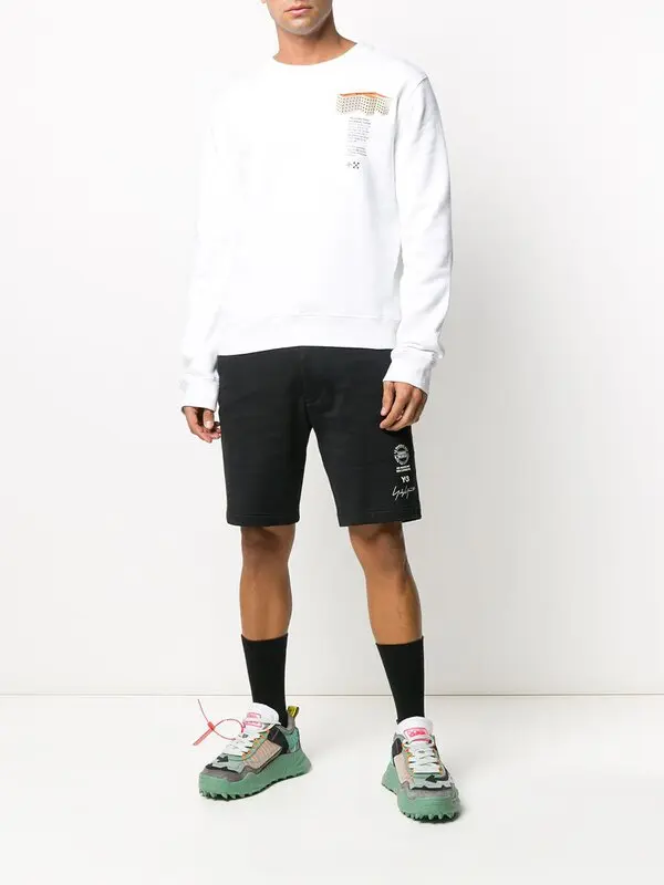 Off-White Rationalism Print Cotton T-shirt