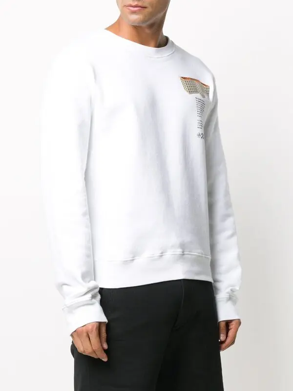 Off-White Rationalism Print Cotton T-shirt