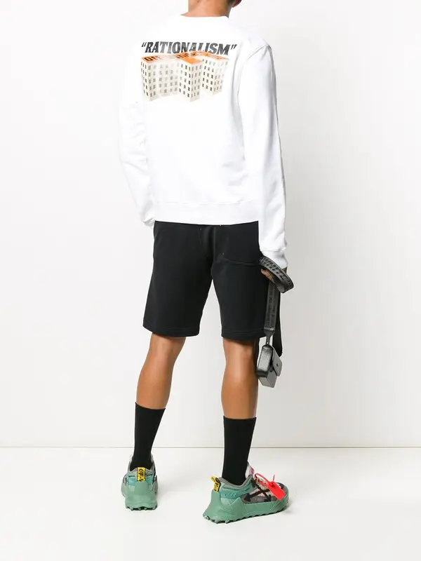Off-White Rationalism Print Cotton T-shirt