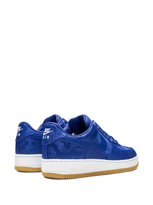 Nike X Clot Air Force 1 Prm Silk Sneakers - Blue