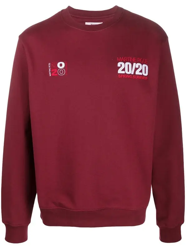 Martine Rose Logo-embroidered Sweatshirt