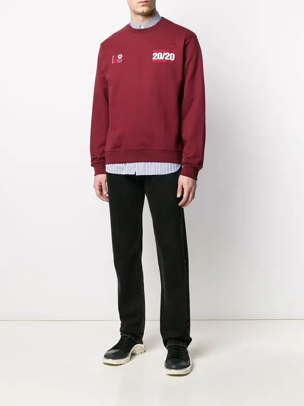 Martine Rose Logo-embroidered Sweatshirt