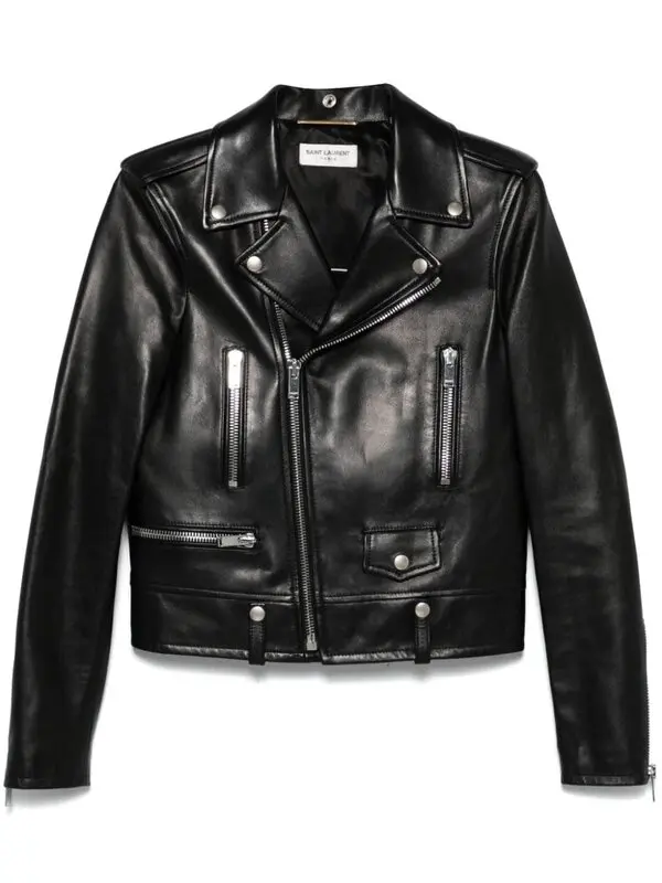 Saint Laurent Leather Biker Jacket