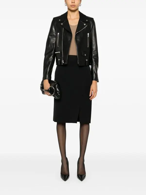 Saint Laurent Leather Biker Jacket